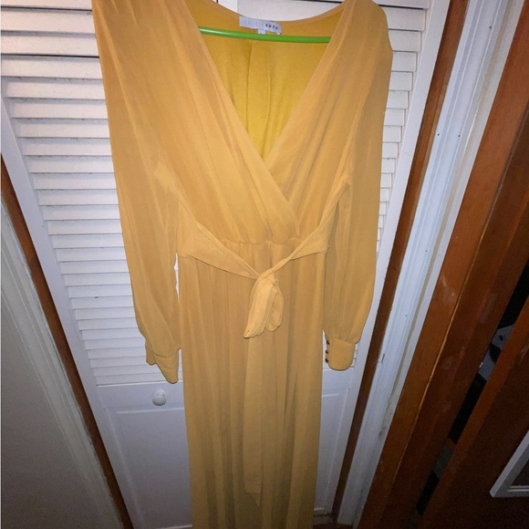 Baltic Born | Dresses | Baltic Born Mustard Yellow Wedding Dress | Poshmark